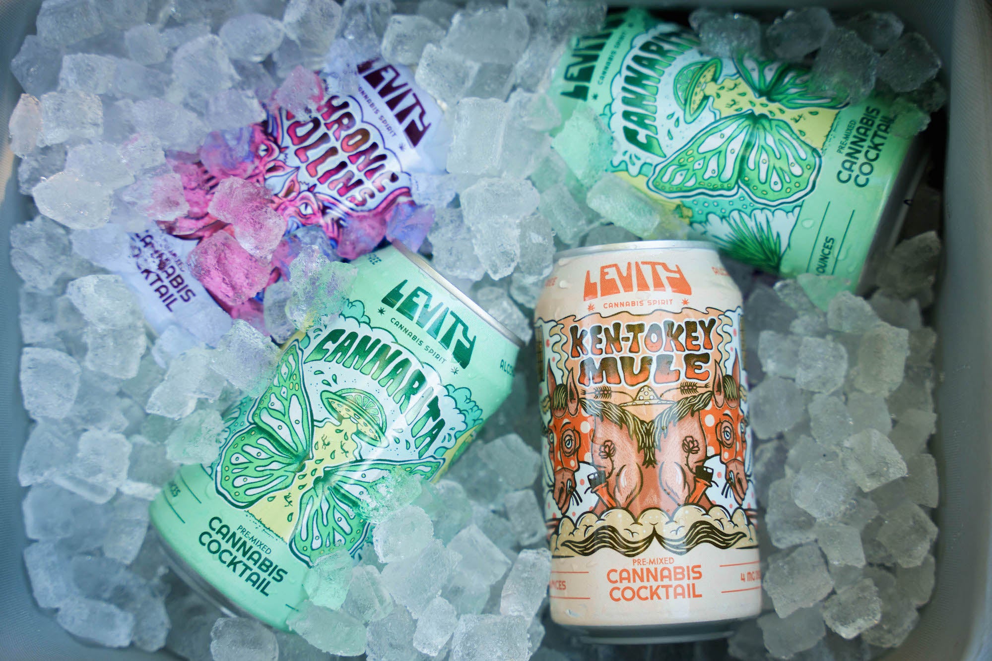 Cannabis infused THC Drinks & Cocktails | Levity Cannabis Spirit