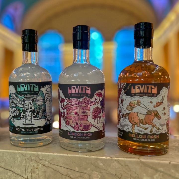 Cannabis infused THC Drinks & Cocktails | Levity Cannabis Spirit